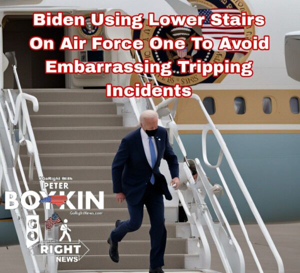 Biden Using Lower Stairs On Air Force One To Avoid Embarrassing ...