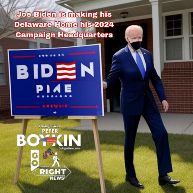 Joe Biden is making his Delaware Home his 2024 Campaign Headquarters ...