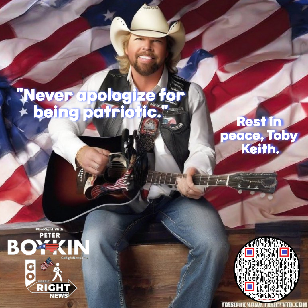 Never apologize for being patriotic.. - Go Right News