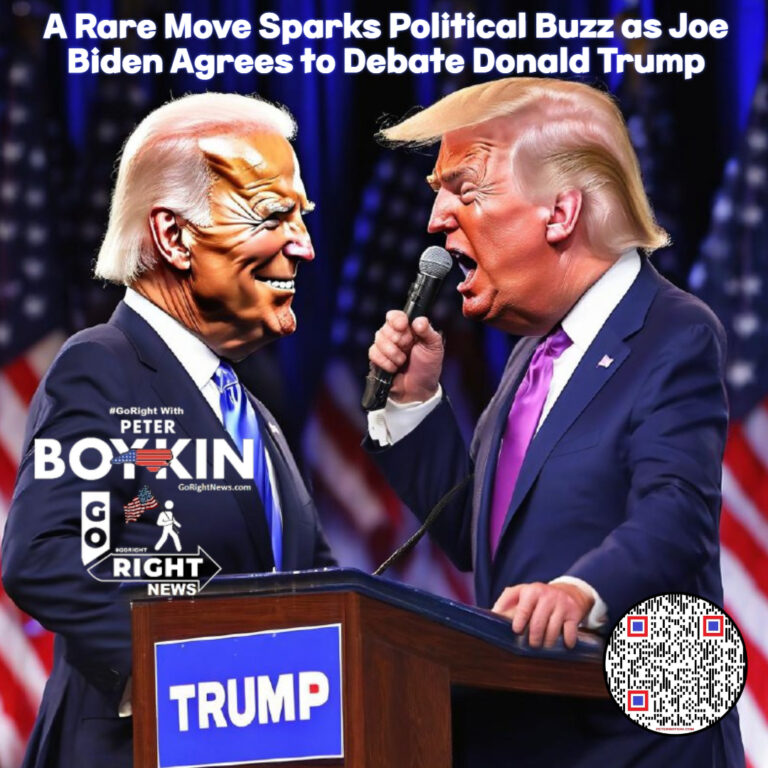 A Rare Move Sparks Political Buzz as Joe Biden Agrees to Debate Donald Trump - Go Right News