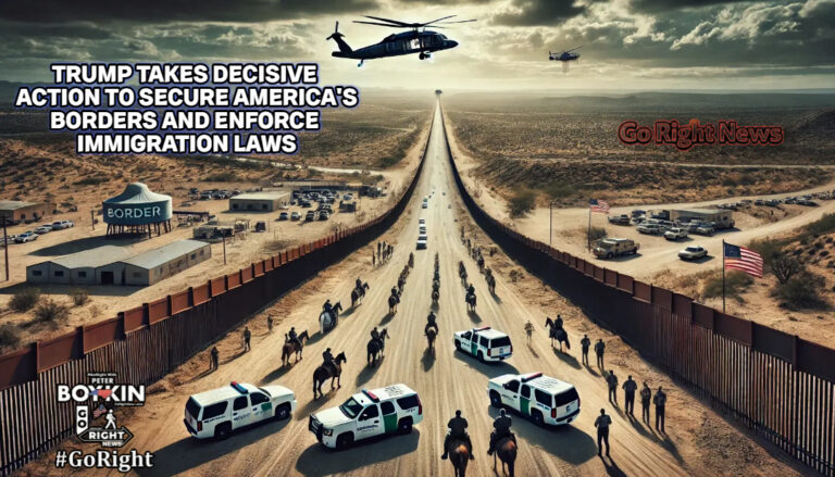 TRUMP Takes Decisive Action to Secure Americas Borders and Enforce ...